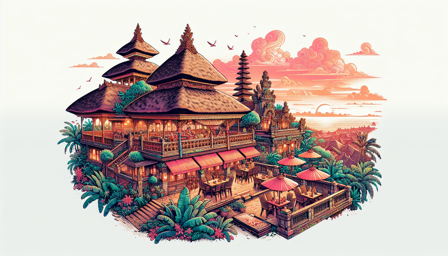 Los mejores bares en azoteas de Bali - Bagus Bali