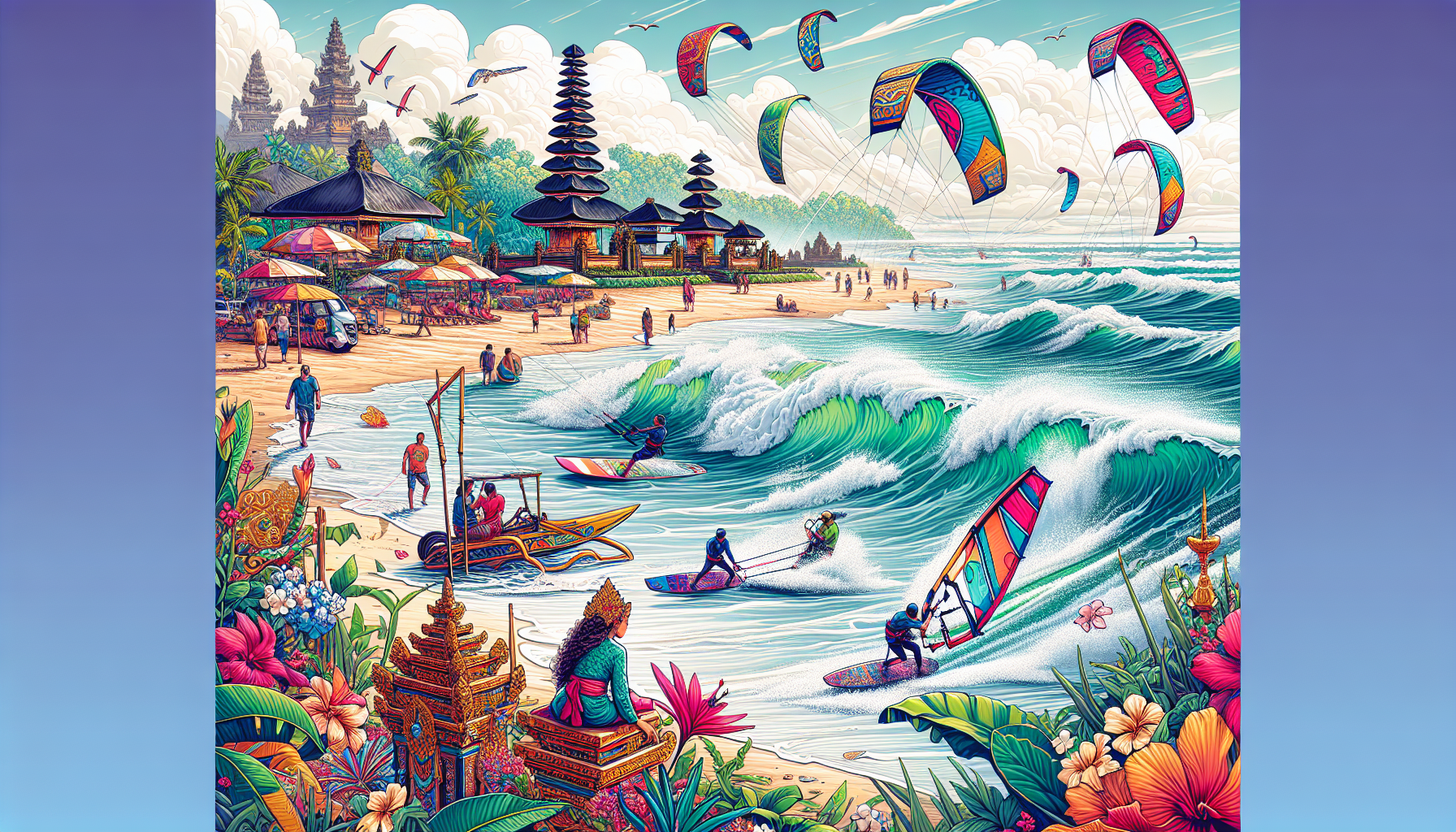 Bali’s Most Popular Kite Surfing Spots - Bagus Bali