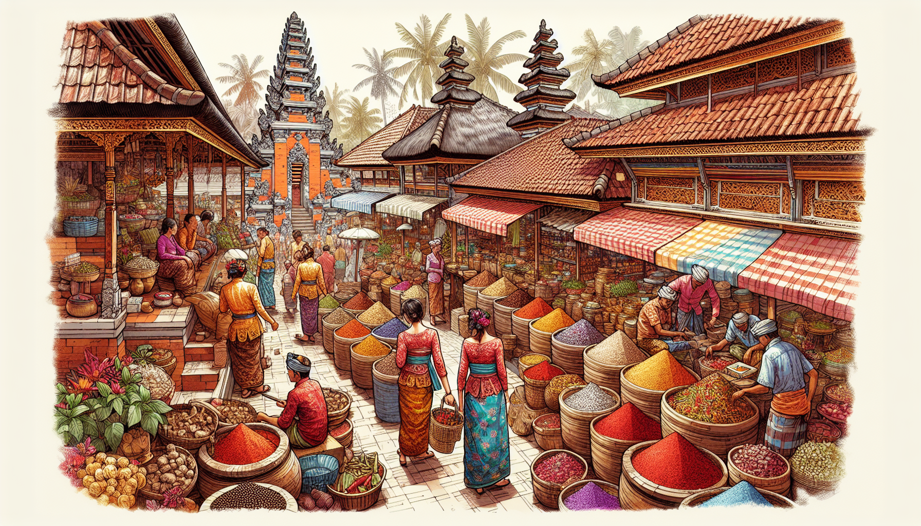 Exploring Bali’s Spice Markets - Bagus Bali