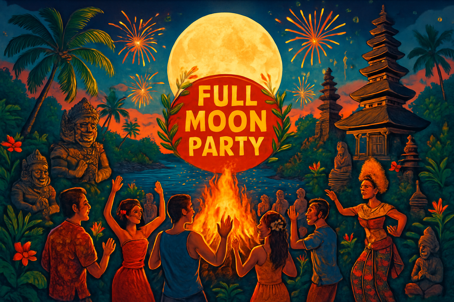 Experiencing a Full Moon Party in Bali - Bagus Bali