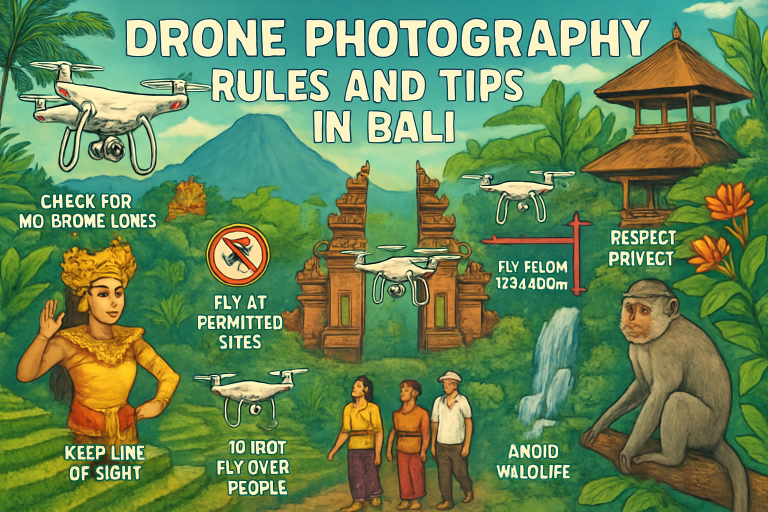 Drone Photography Rules and Tips in Bali - Bagus Bali