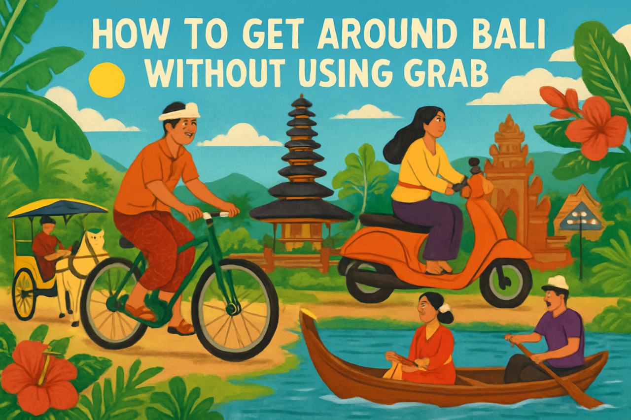 How to Get Around Bali Without Using Grab - Bagus Bali