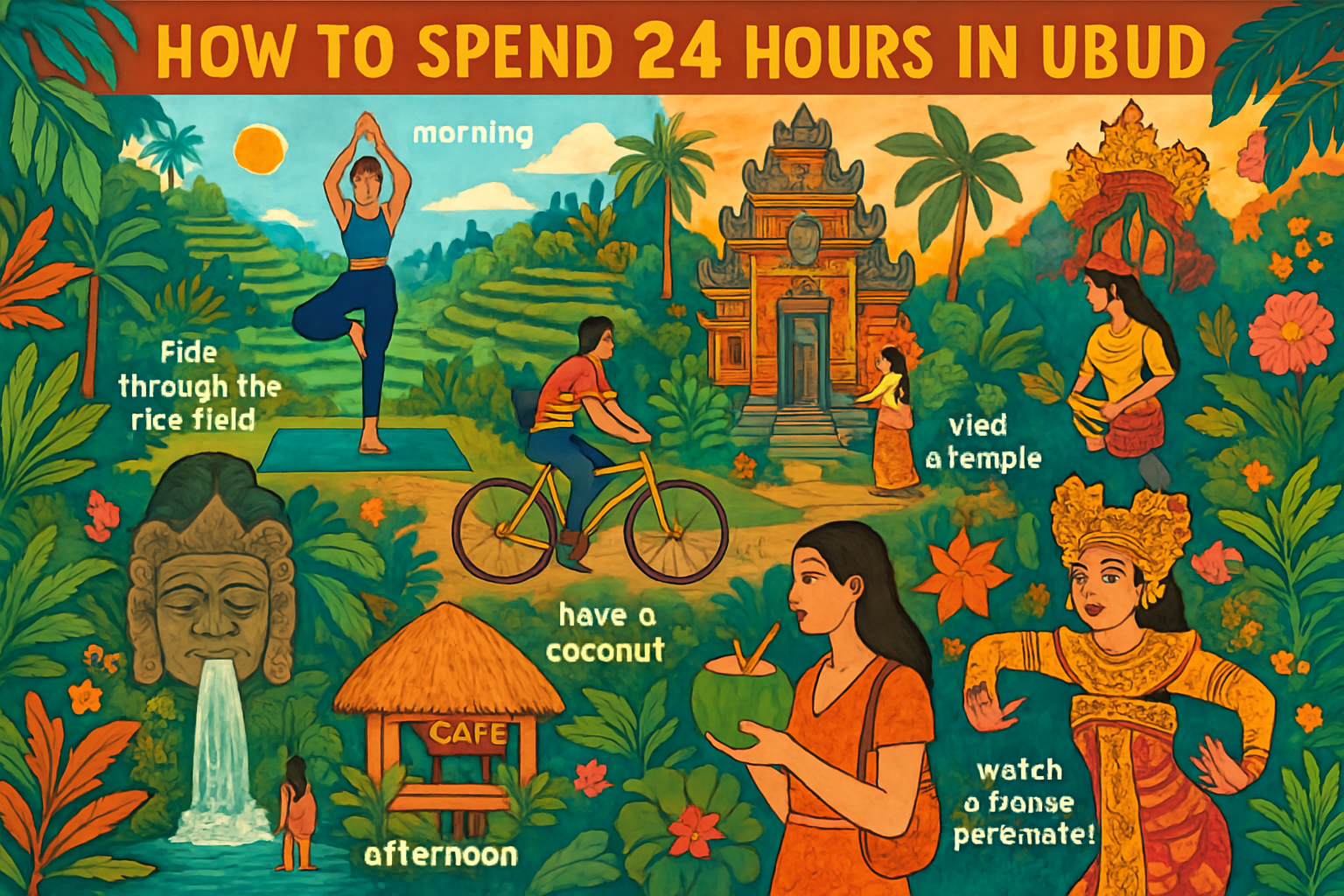 Cómo pasar 24 horas en Ubud - Bagus Bali
