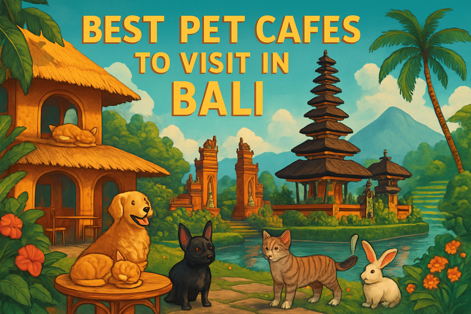 I migliori bar per animali domestici da visitare a Bali - Bagus Bali
