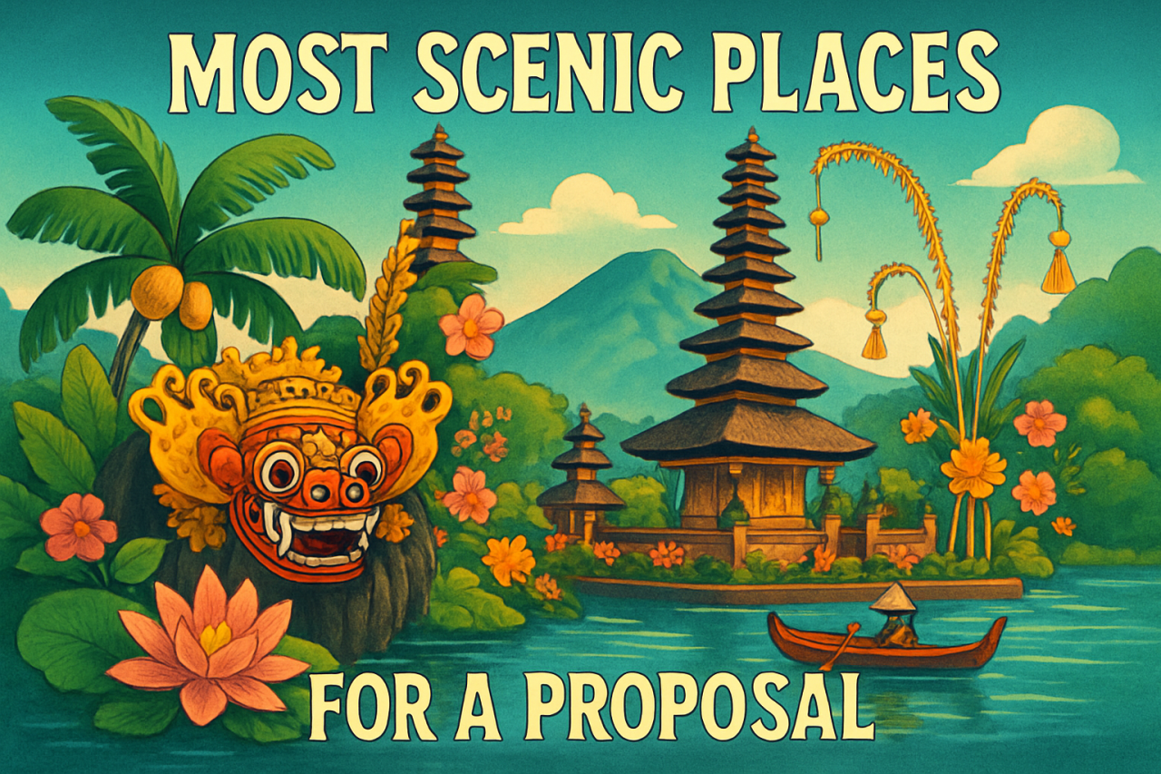 Most Scenic Places for a Proposal - Bagus Bali