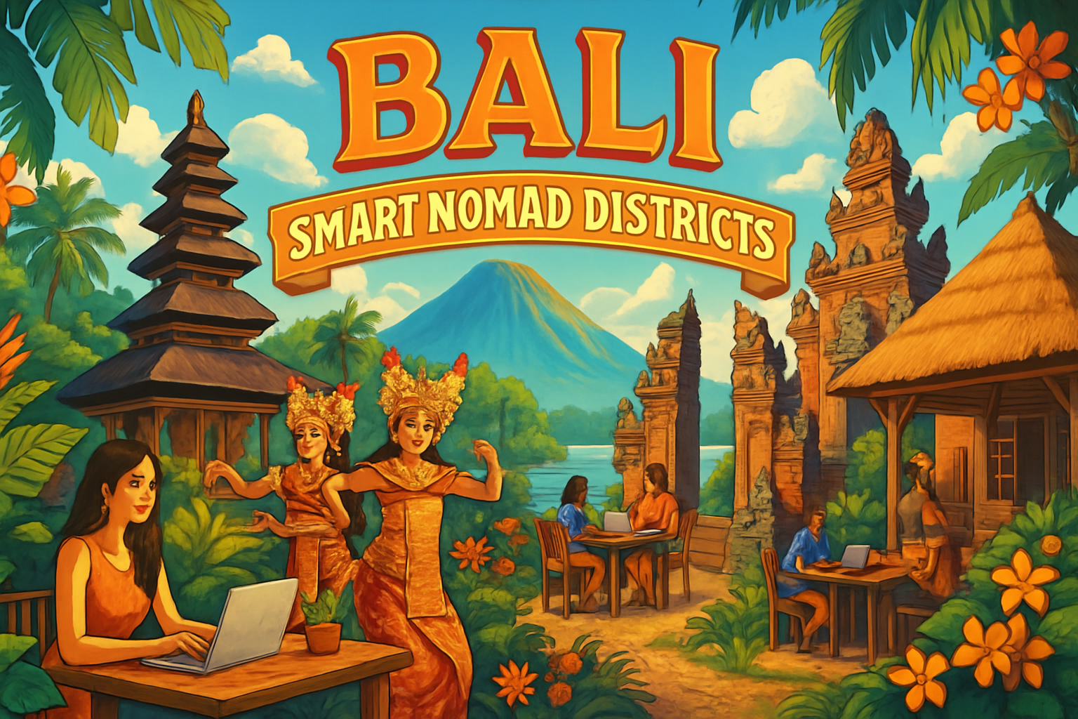 Les quartiers nomades intelligents de Bali - Bagus Bali