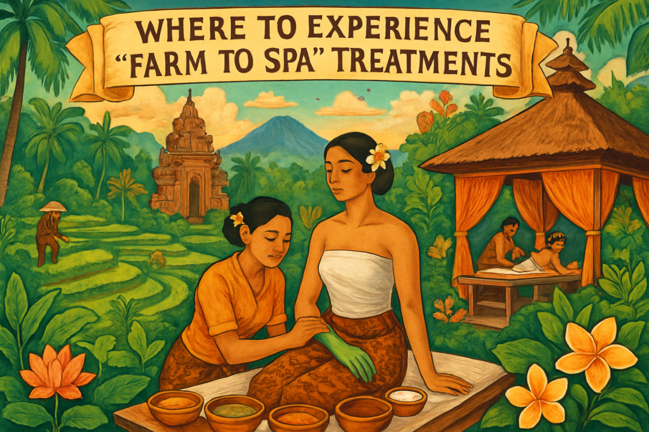 Where to Experience “Farm to Spa” Treatments - Bagus Bali