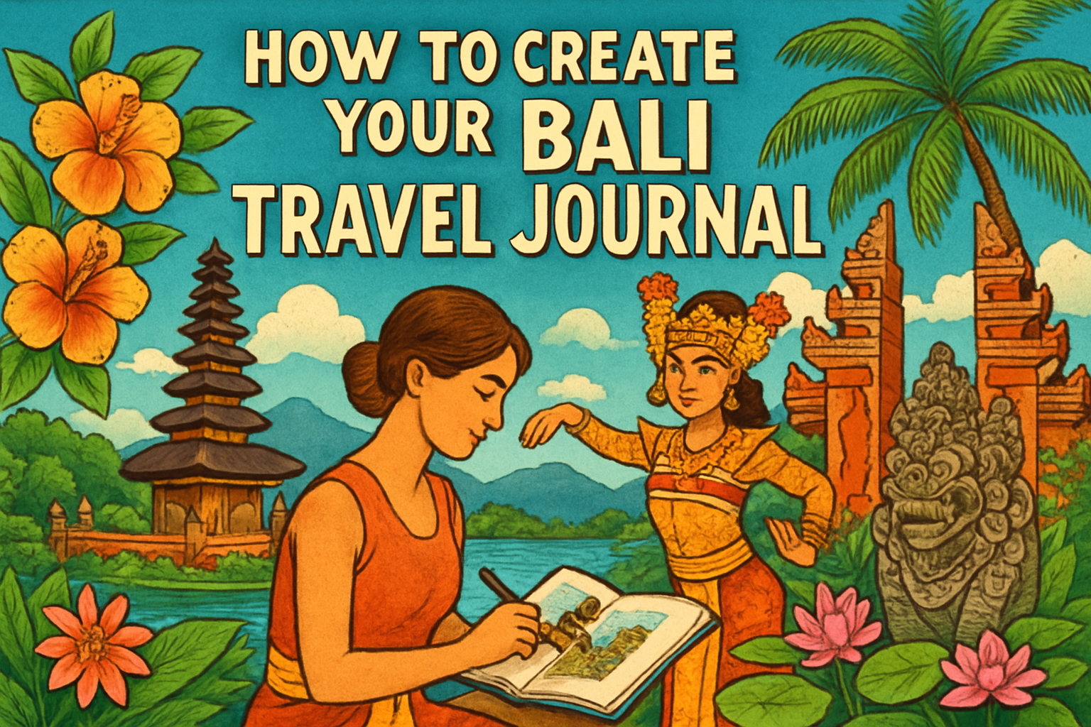 Como Criar Seu Diário de Viagem para Bali - Bagus Bali