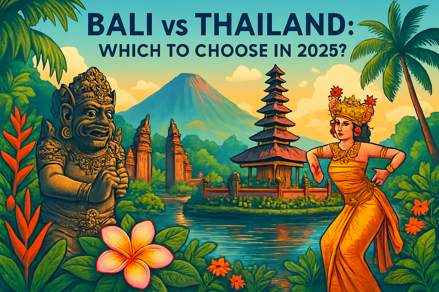 Bali vs Thaïlande : lequel choisir en 2025 ? - Bagus Bali
