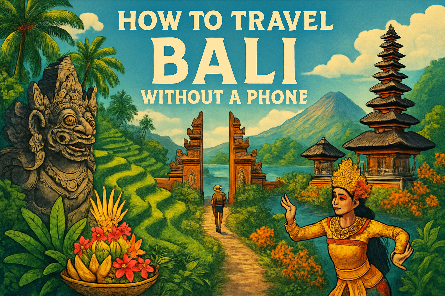 Como viajar para Bali sem celular - Bagus Bali