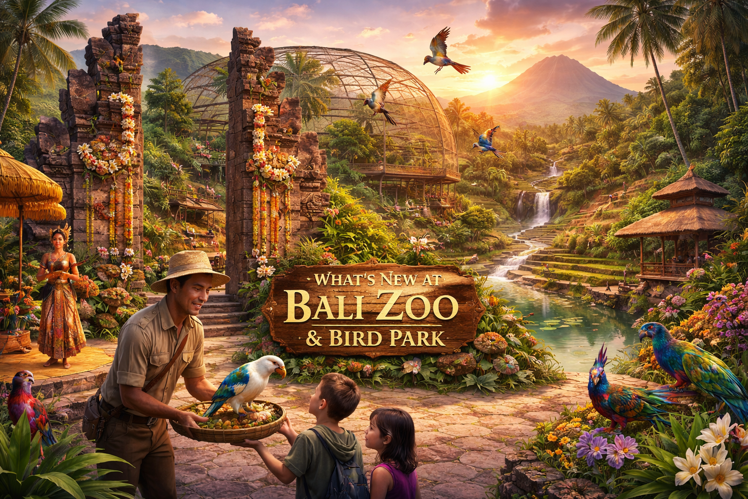 Novidades no Zoológico e Parque das Aves de Bali: Um novo olhar sobre o ...